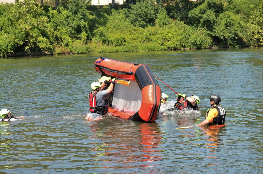 Water rescuers receive two-day training | News, Sports, Jobs - Times ...